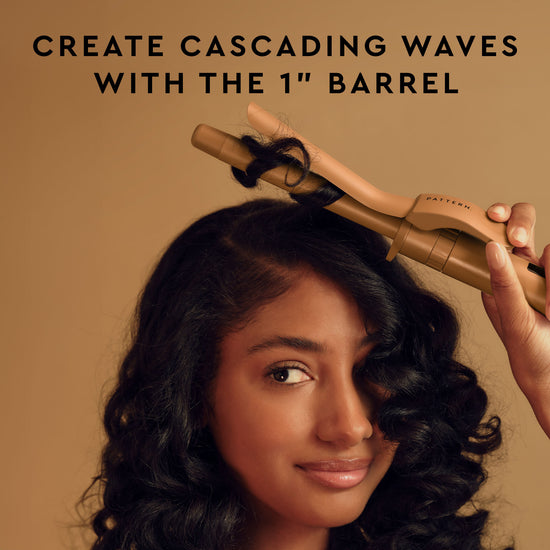 Interchangeable Ceramic Curling Iron for Curly Hair | PATTERN – Pattern ...