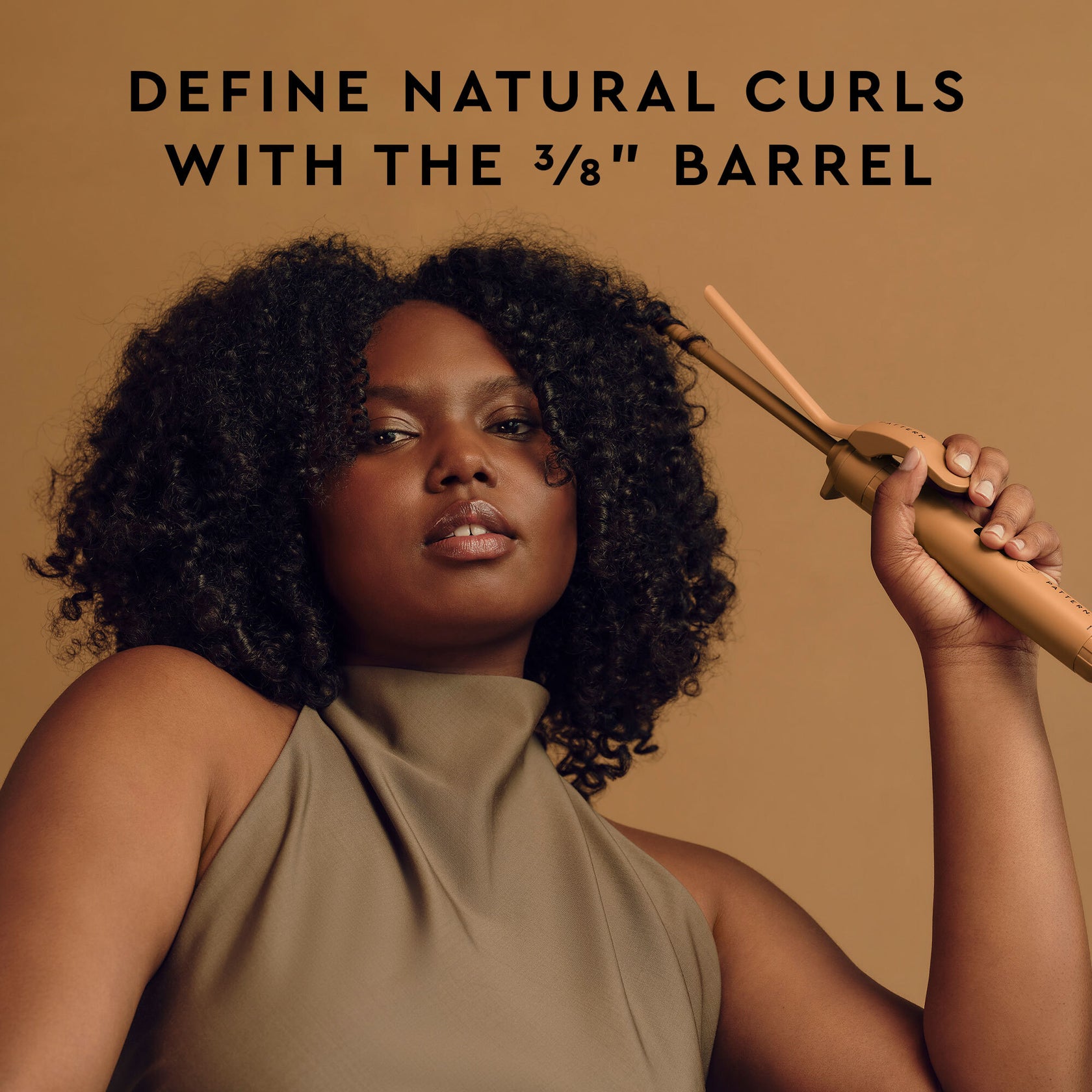 Interchangeable Ceramic Curling Iron for Curly Hair | PATTERN – Pattern ...