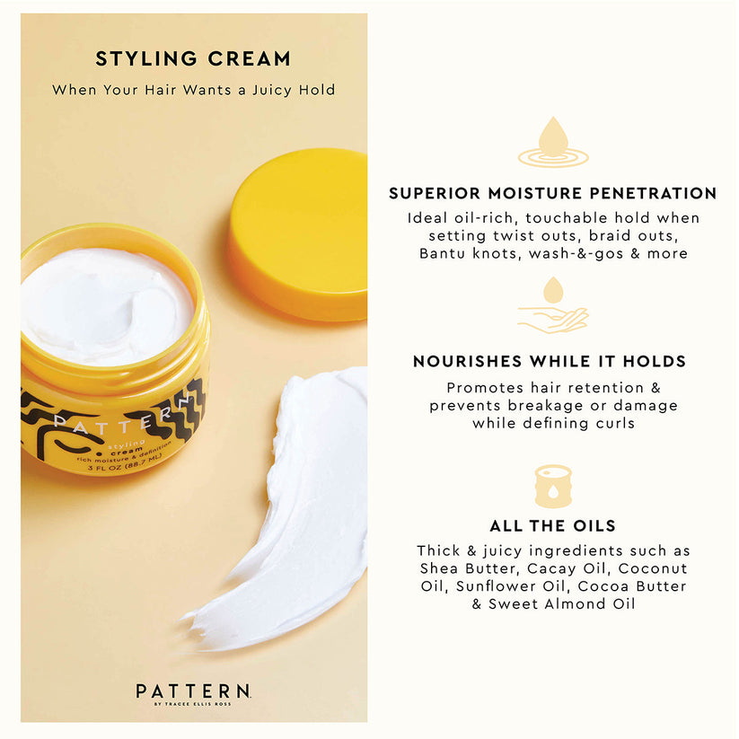 Styling Cream for Curly & Natural Hair | PATTERN – Pattern Beauty