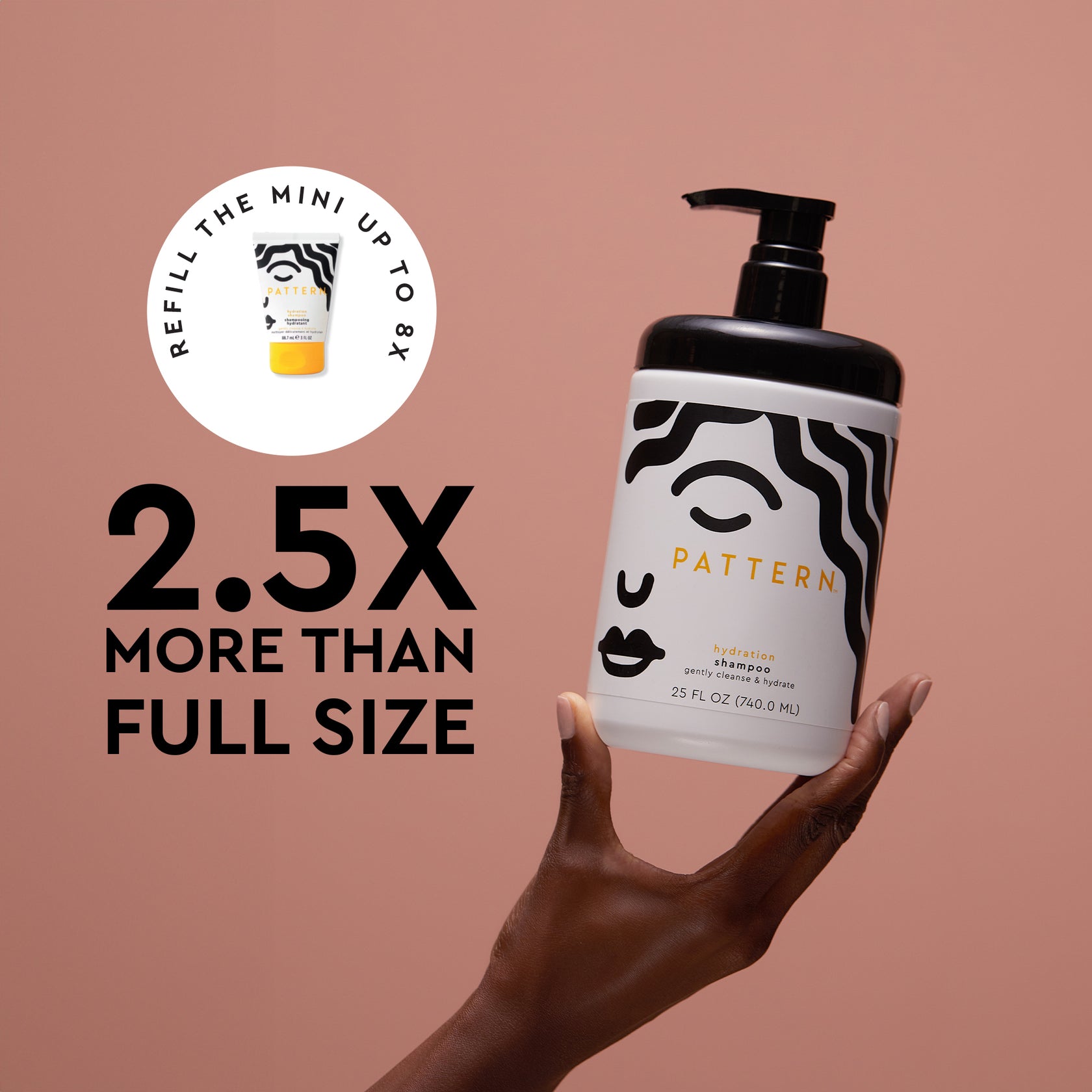 Hydration Shampoo: Moisturizing Shampoo For Curly Hair | PATTERN ...