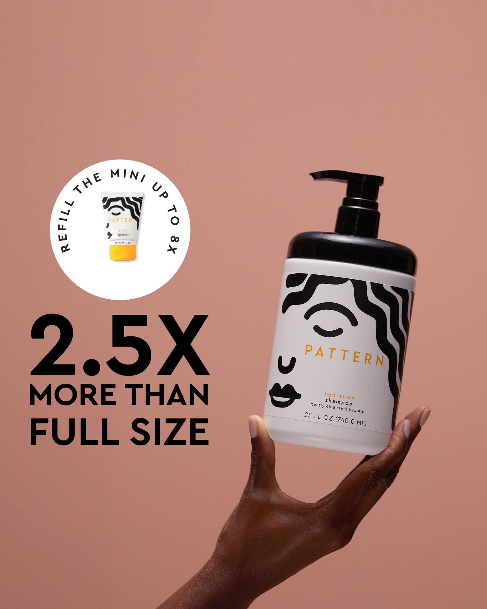 Hydration Shampoo: Moisturizing Shampoo For Curly Hair | PATTERN ...