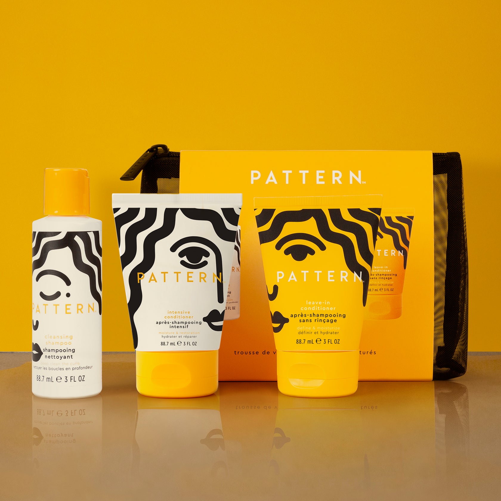 Texture Travel Kit: Textured Hair Product Travel Bag | PATTERN ...
